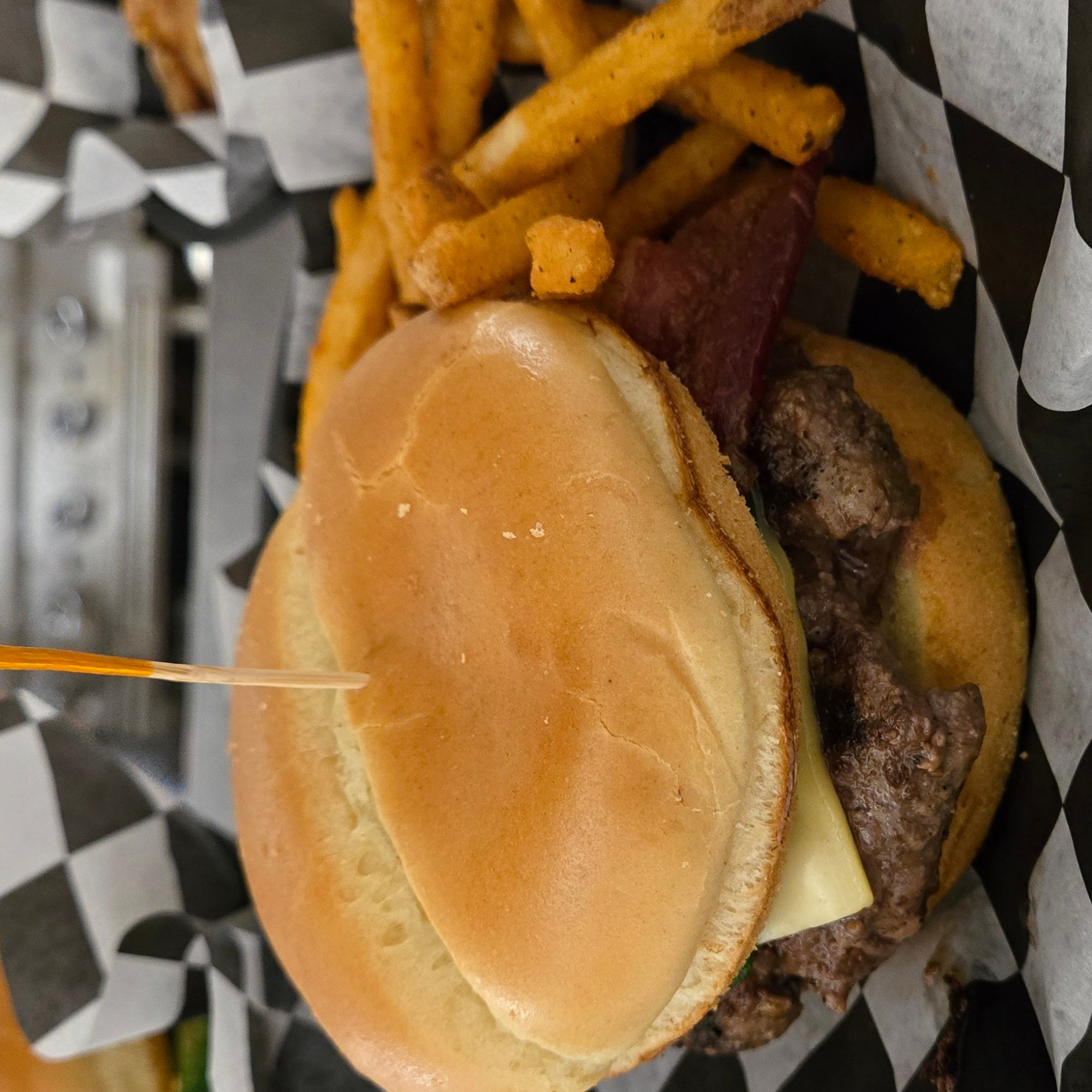 Tent Burger Basket | Champions Landing | Champs Bar & Grill | Champs ...